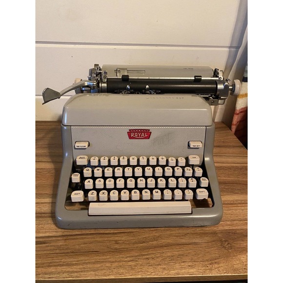 Royal | Office | Royal Model Fp Typewriter Vintage Typing Grey Ribbon ...